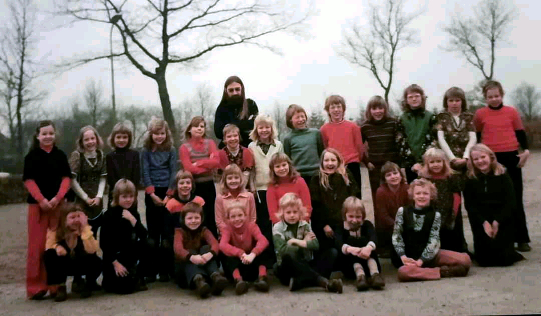 14 - School 15; klas 3 en klas 4 in 1976